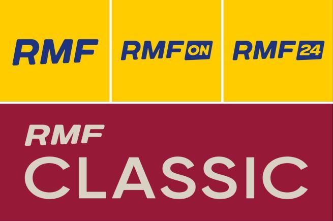 Nowe logo RMF FM i jej siostrzanych stacji. Zmiana po 12 latach