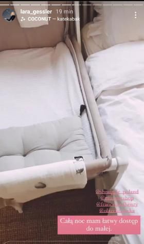 Lara Gessler pokazała pokój córki. Sama zaprojektowała przewijak dla ...