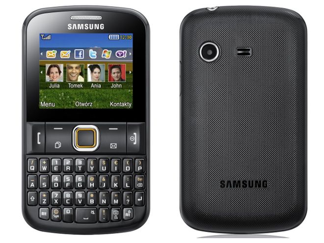 Nowy, tani telefon Samsung Ch@t 222 z klawiaturą QWERTY