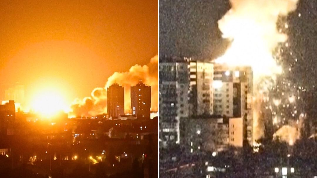 Eksplozje w całej Ukrainie. Rosjanie uderzyli w Kijów rakietami