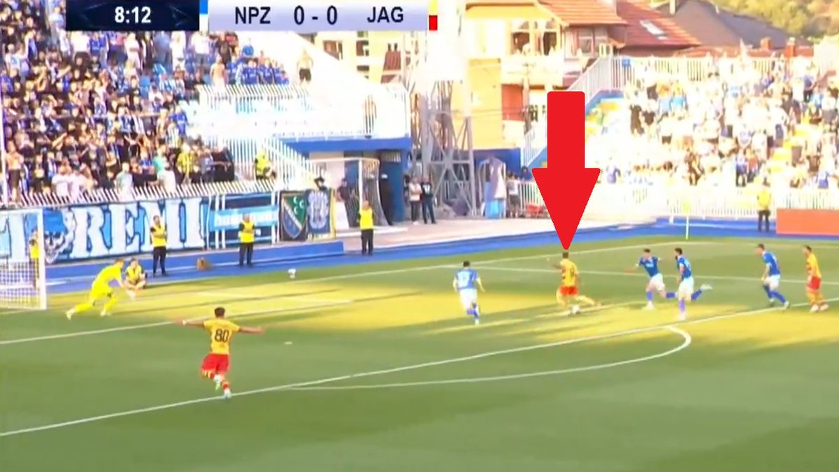 Wygryzł ze składu gwiazdę Jagiellonii. Otworzył wynik meczu [WIDEO]