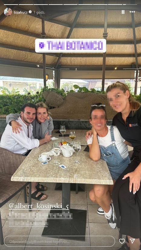 Olga Frycz pokazała nowego partnera. Wiadomo, czym się zajmuje - Pudelek