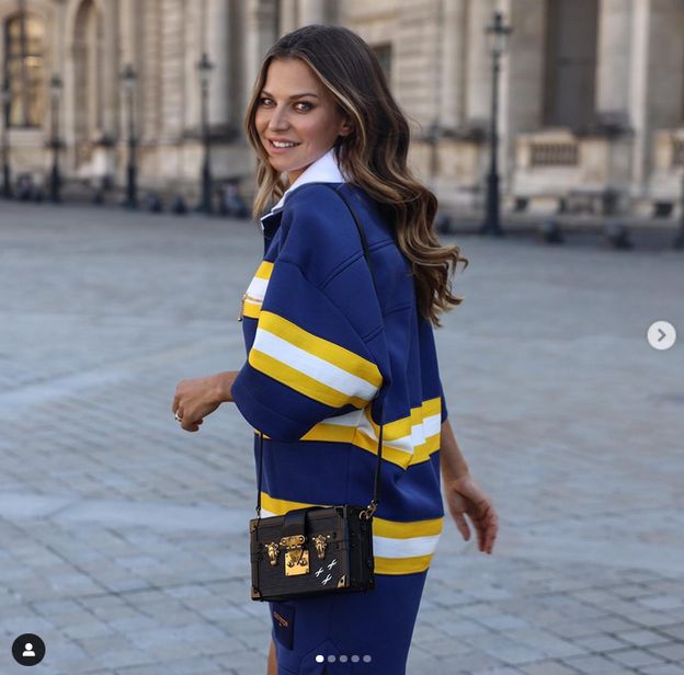 Anna Lewandowska chwali się, że na pokazie Louis Vuitton poznała żonę ...