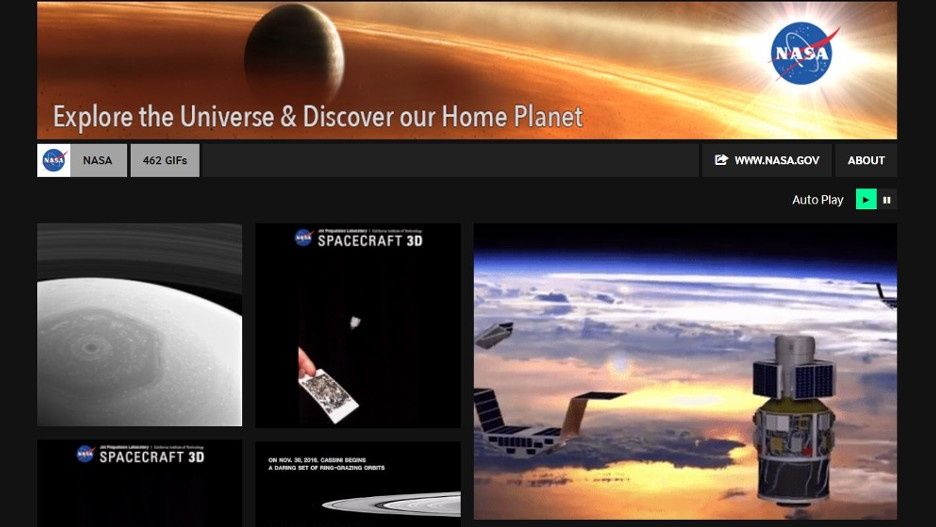 Istny kosmos, czyli NASA publikuje gify