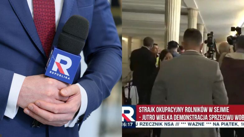 Na antenie TV Republika padły WULGARYZMY. Wszczęto postępowanie w sprawie wypowiedzi reportera ...