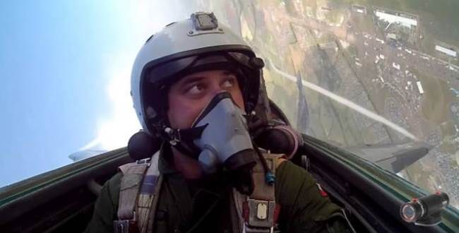 Kapitan Adrian Rojek o imponującym starcie MIG-a na pokazie lotniczym ...