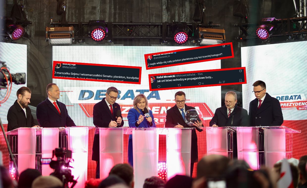 "Peleton planktonu". Burza w sieci po słowach w TVP