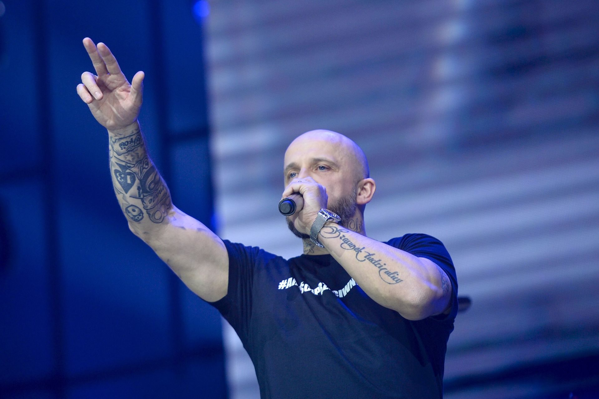 "Peja" nie gryzł się w język. "Święty nigdy nie byłem"