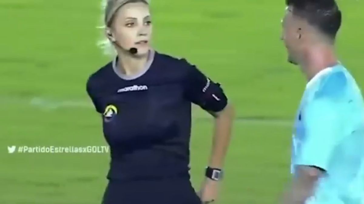 Pani sędzia skradła serca kibiców. Zobacz, jak Fernanda Colombo ...