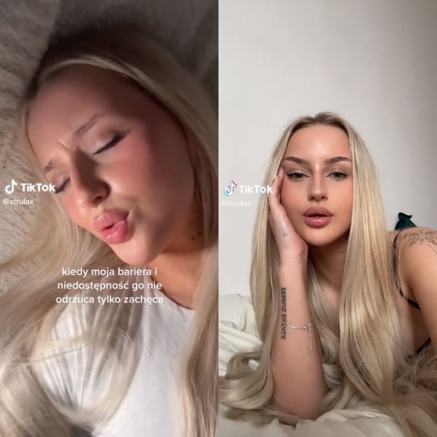 Dziewczyna Sebastiana Fabijańskiego w śmiałych pozach. 19-latka ma ...