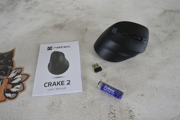 Natec Crake 2 - wertykalna myszka, która nie zrujnuje portfela