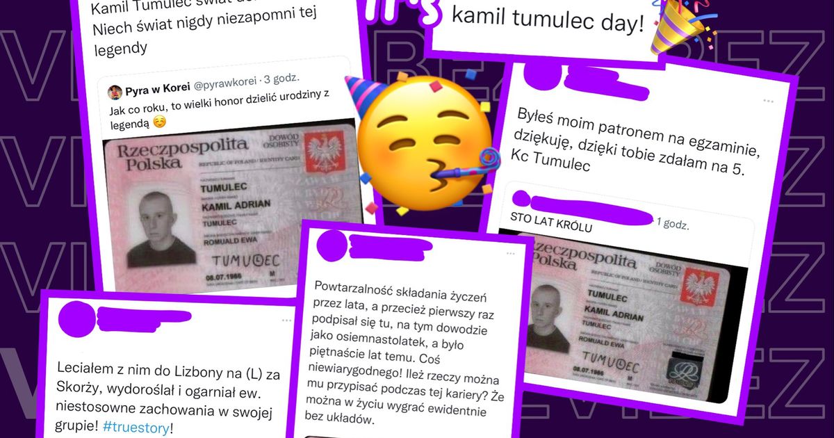 Kamil Tumulec obchodzi urodziny! Kim jest ten WYBITNY Po(L)ak? - Vibez
