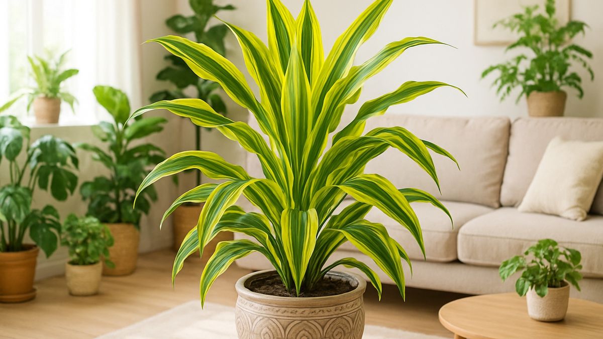 Dracena Lemon Lime – jak utrzymać soczyste barwy