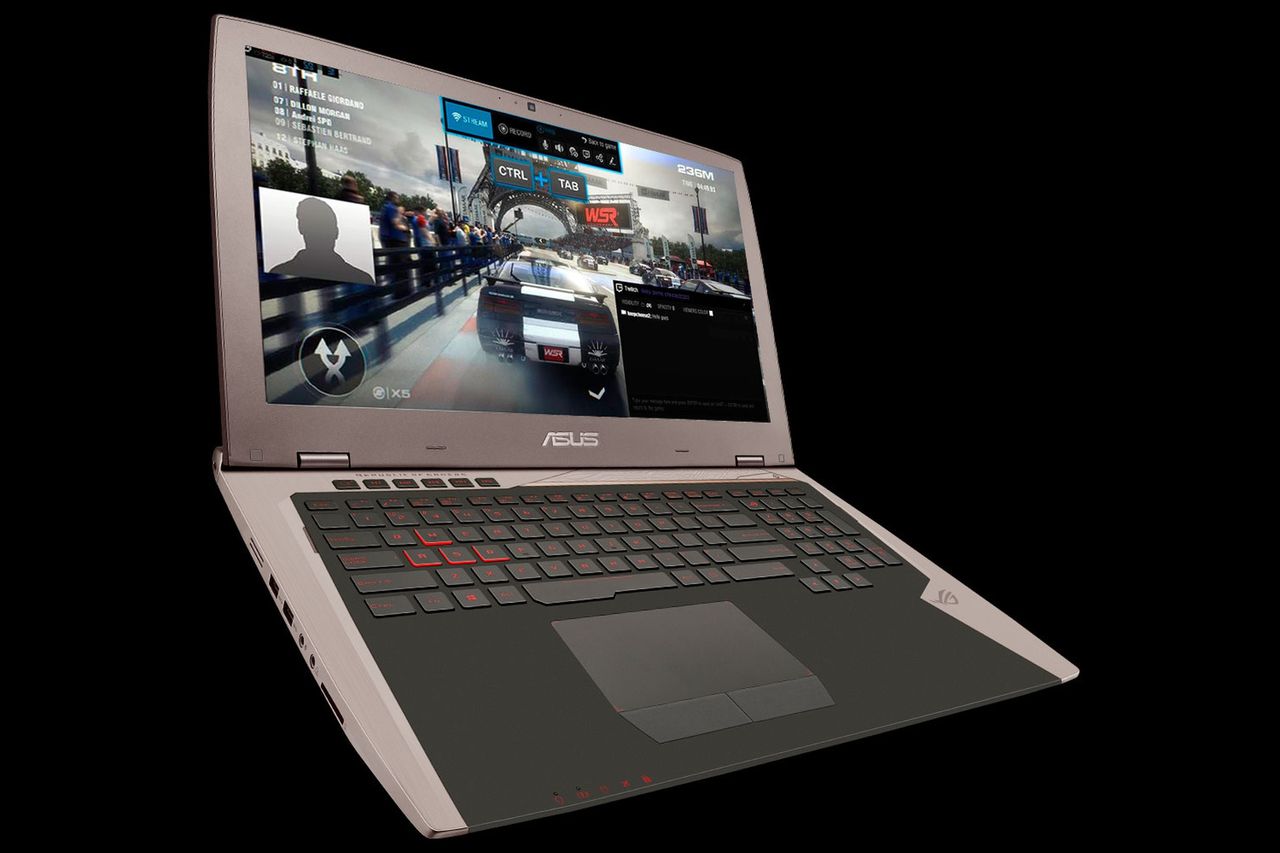 Asus ROG G701VI: pierwszy na świecie laptop z odświeżaniem 120 Hz i ...