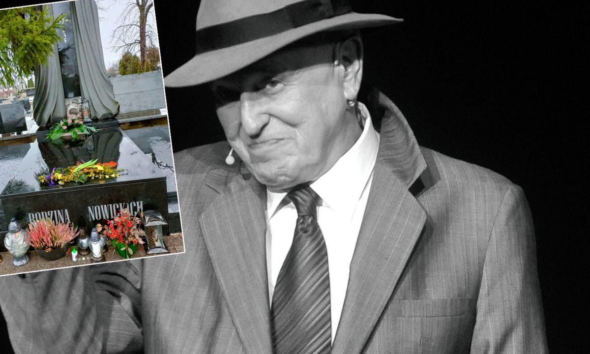 Tak wygląda grób Jana Nowickiego. Aktor jeszcze za życia wybudował ...