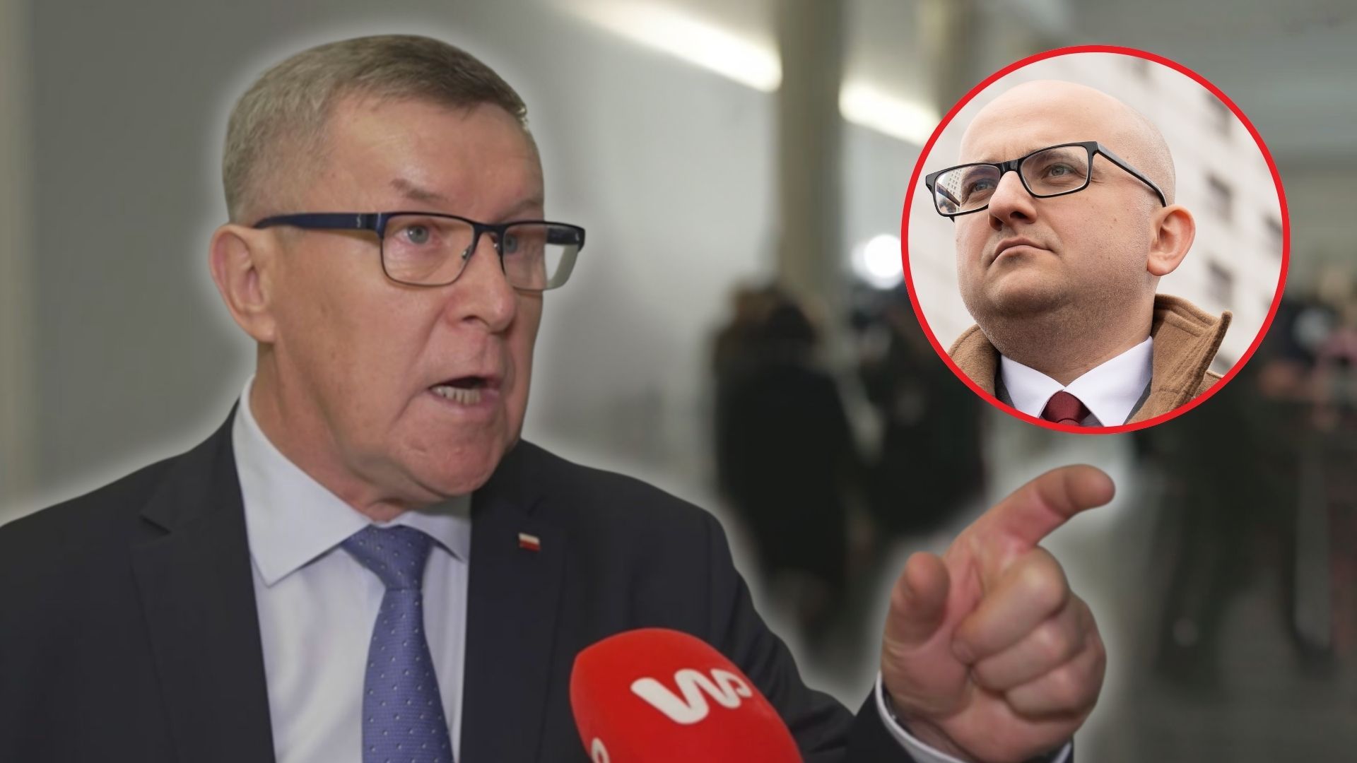 Kuźmiuk spytany o sprawę Mateckiego. "Wyssane z brudnego palucha"
