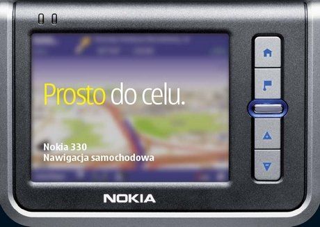 W drogę z nawigacją samochodową Nokia 330