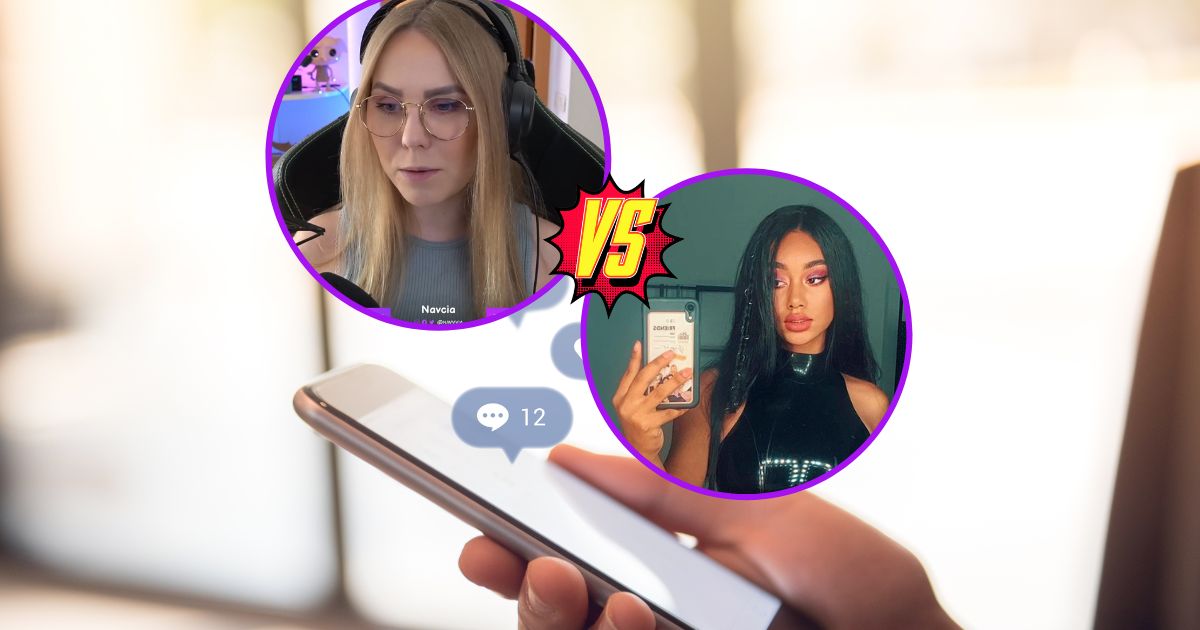 Liza i Navcia obrzucają się bluzgami. Streamerki będą walczyć? - Vibez