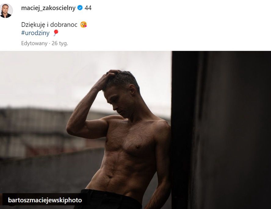 Zakościelny mocno schudł. Zmienił dietę i porzucił dwa produkty