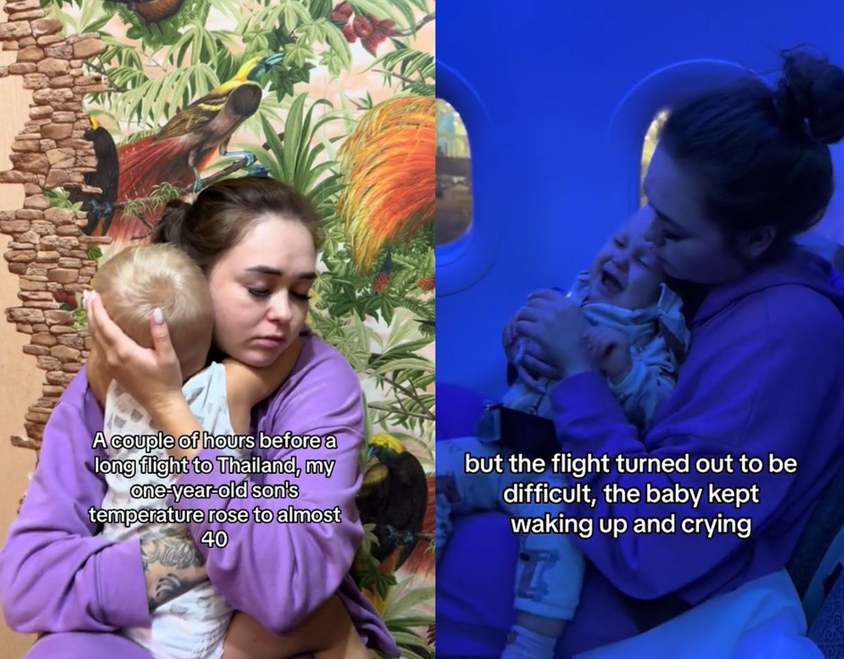 Zabrali dziecko z 40 st. gorączki do samolotu na osiem godzin. "To szaleństwo"