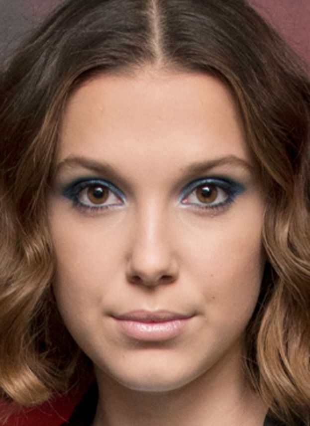 Grobowa mina Millie Bobby Brown promuje serial w Nowym Jorku - Pudelek