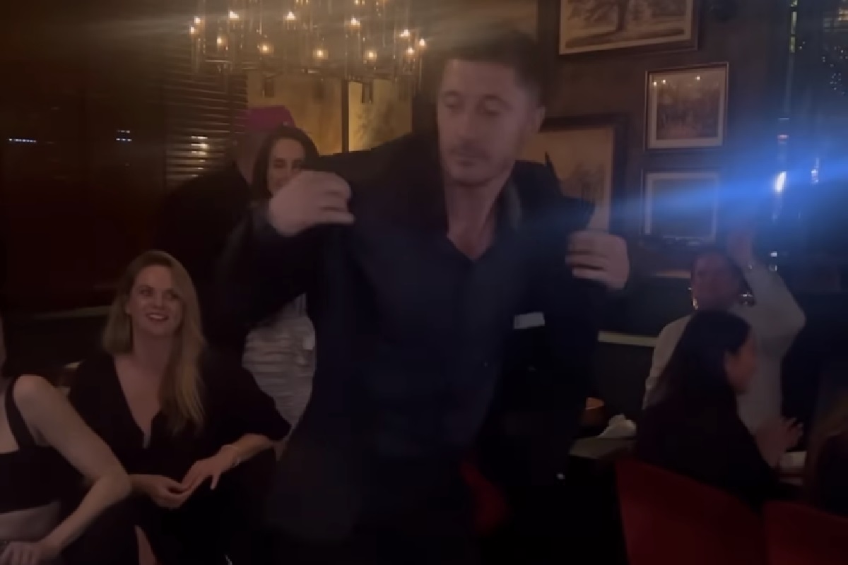 Nagrano szalony taniec Lewandowskiego. To trzeba zobaczyć - WP ...