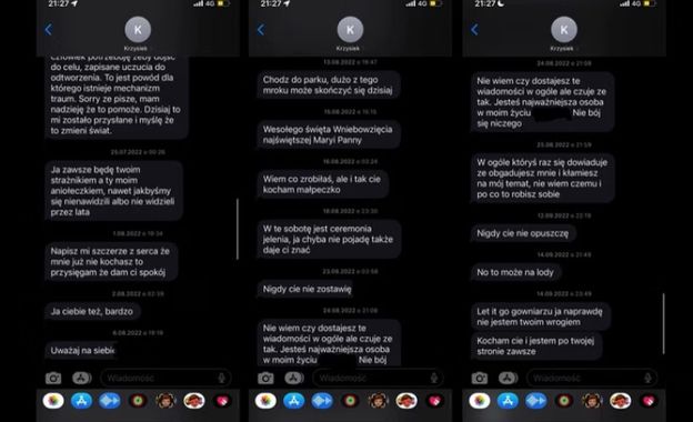 Gonciarz zarzuca Dąbrowskiej STALKING. Inluencerka odpowiada - Pudelek