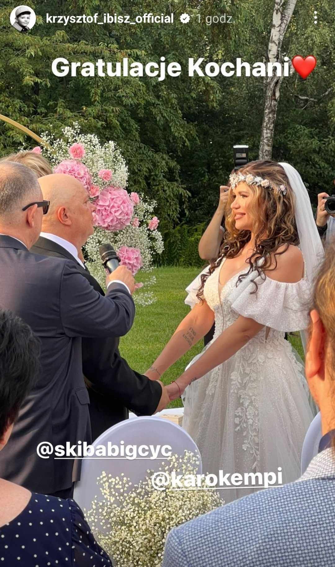 Krzysztof Skiba wziął ślub! Pierwsze zdjęcia wpadły do sieci. Było ...