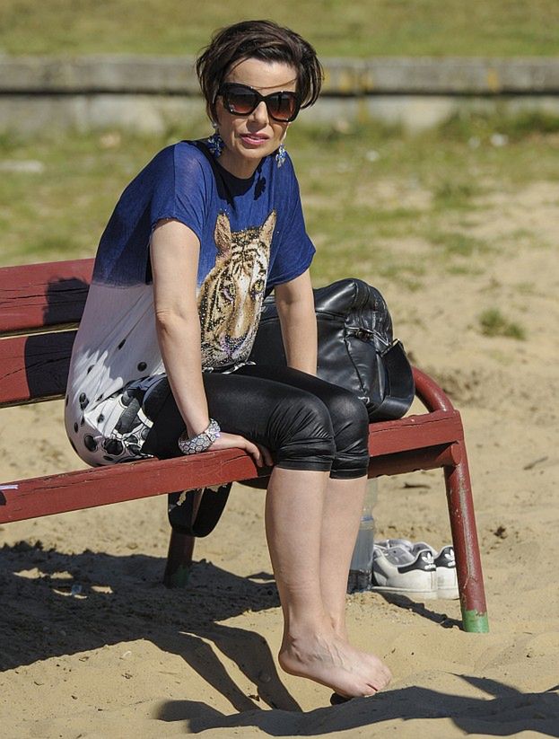 Klata i OWŁOSIONE PACHY Musiała na plaży w Grudziądzu... (ZDJĘCIA ...