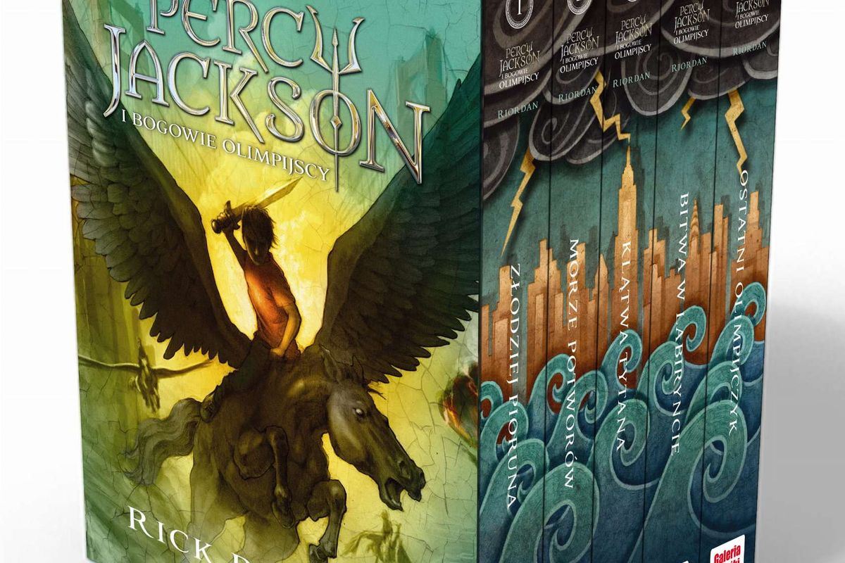 Percy Jackson I Bogowie Olimpijscy Tomy 1 5 Pakiet Percy Jackson I