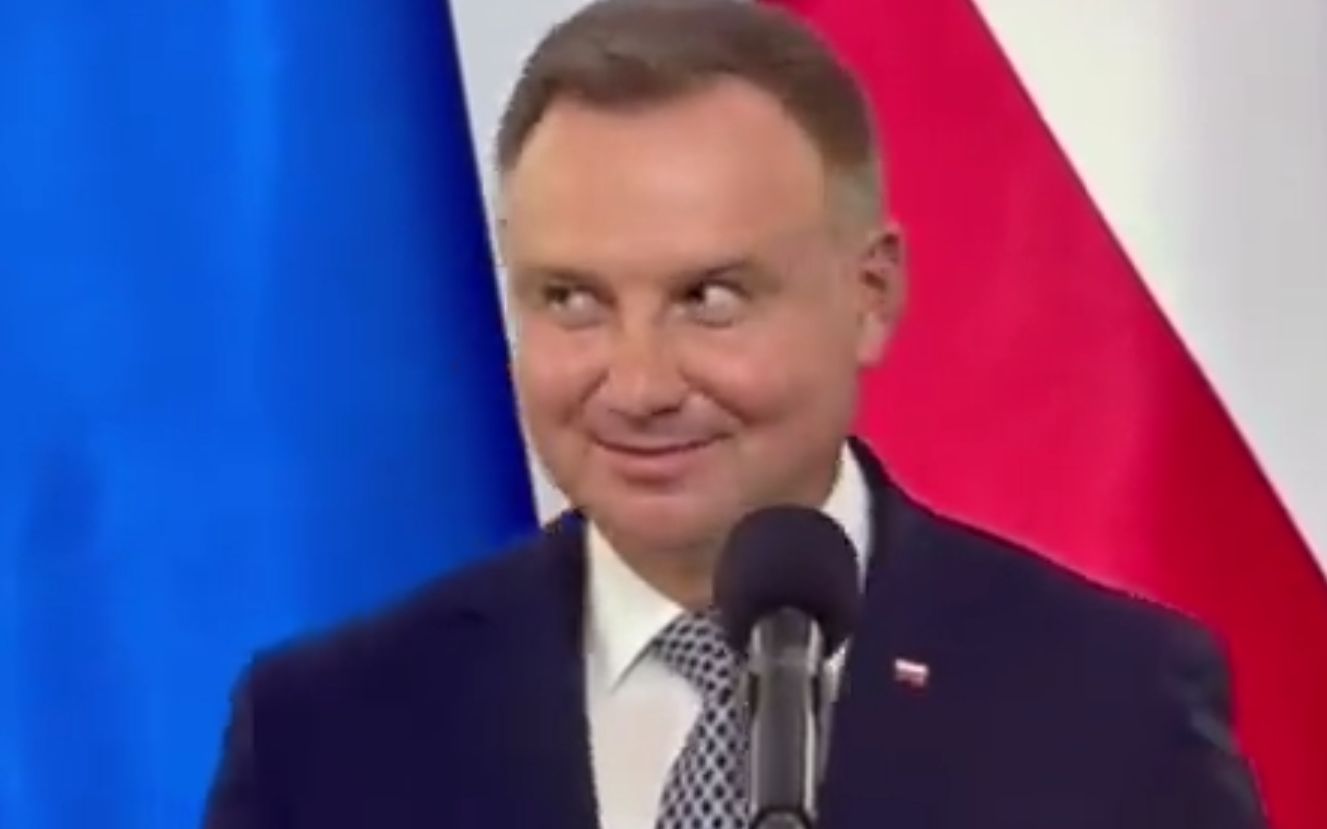 Karol Strasburger by się nie powstydził. Suchar Andrzeja Dudy na ...