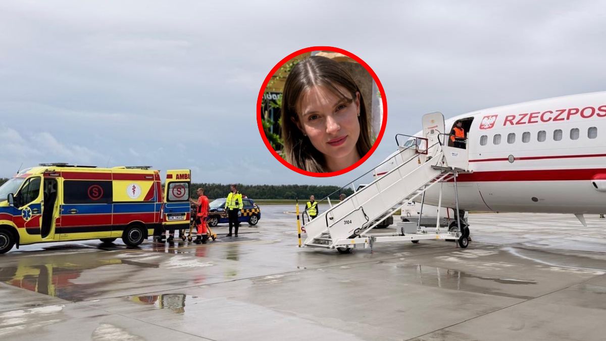 24-letnia Klaudia już w Polsce. Wylądował specjalny samolot z Chin