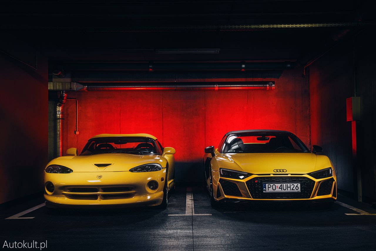 Test: Dodge Viper RT/10 kontra Audi R8 Spyder RWD – legenda o V10 ...