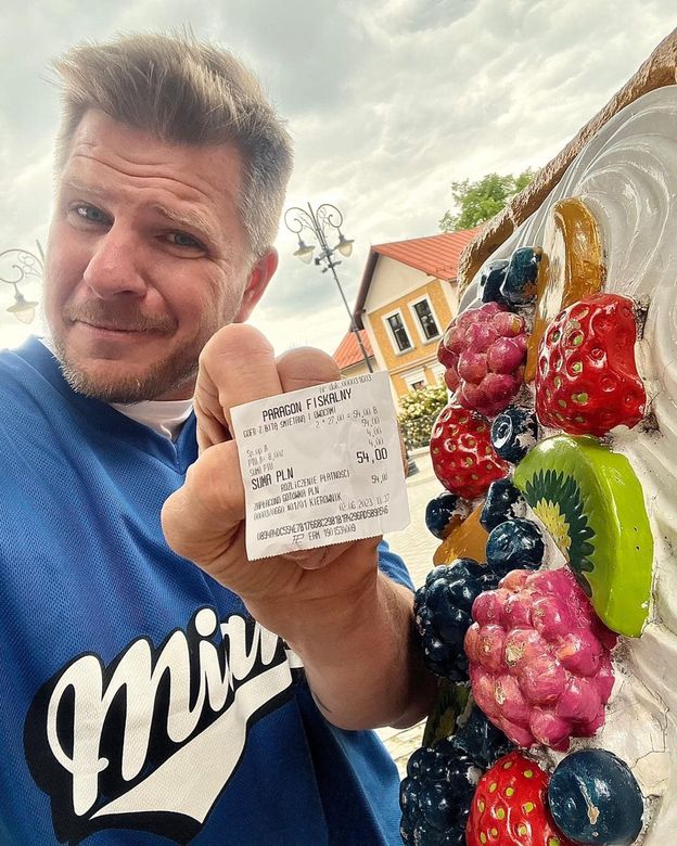 Filip Chajzer pokazał paragon grozy. Szok, ile musiał zapłacić za gofra ...