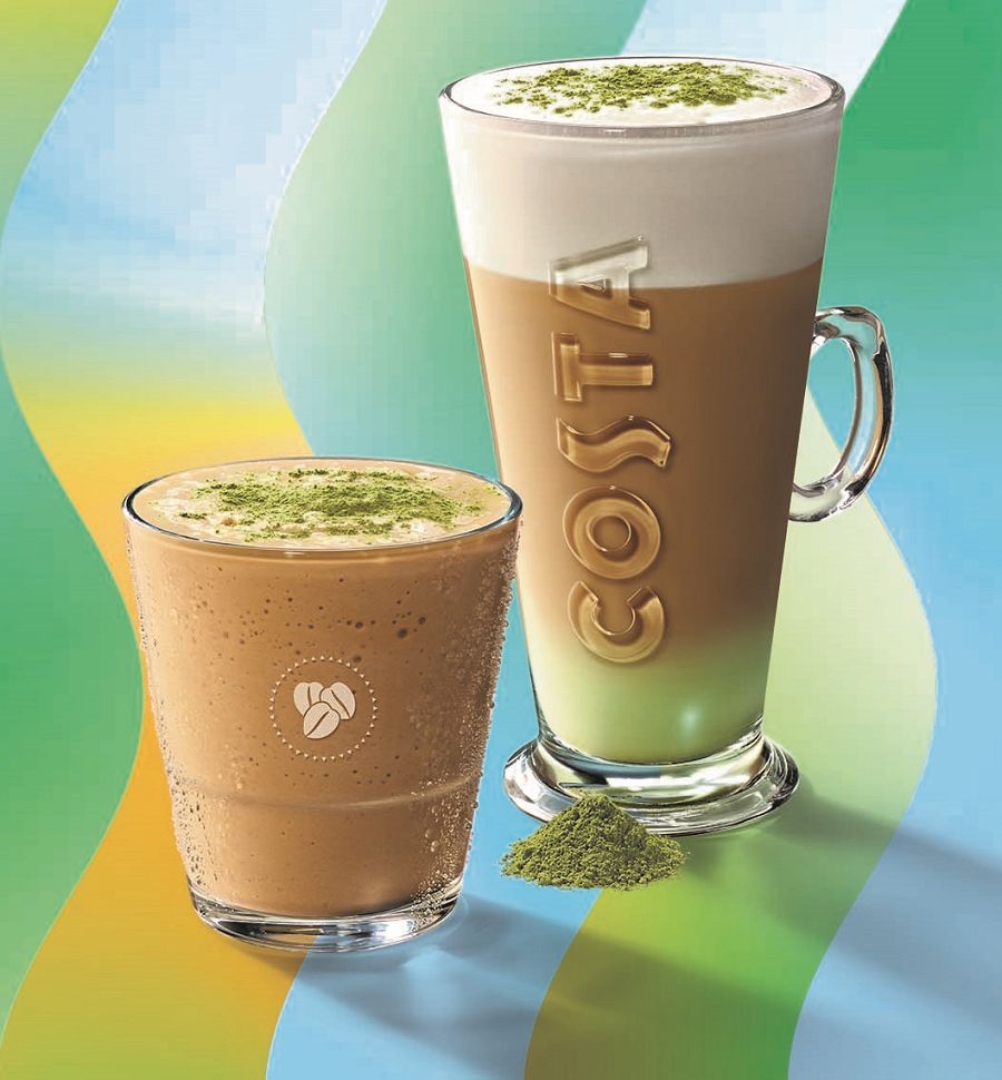 Matcha Caffé Latte i oferta lunchowa w wiosennym menu Costa Coffee - WP ...