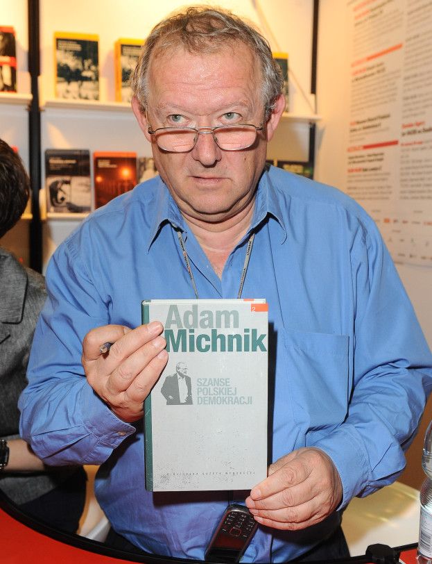 Adam Michnik: "Komorowski przegra wybory tylko, jeśli pijany przejedzie ...