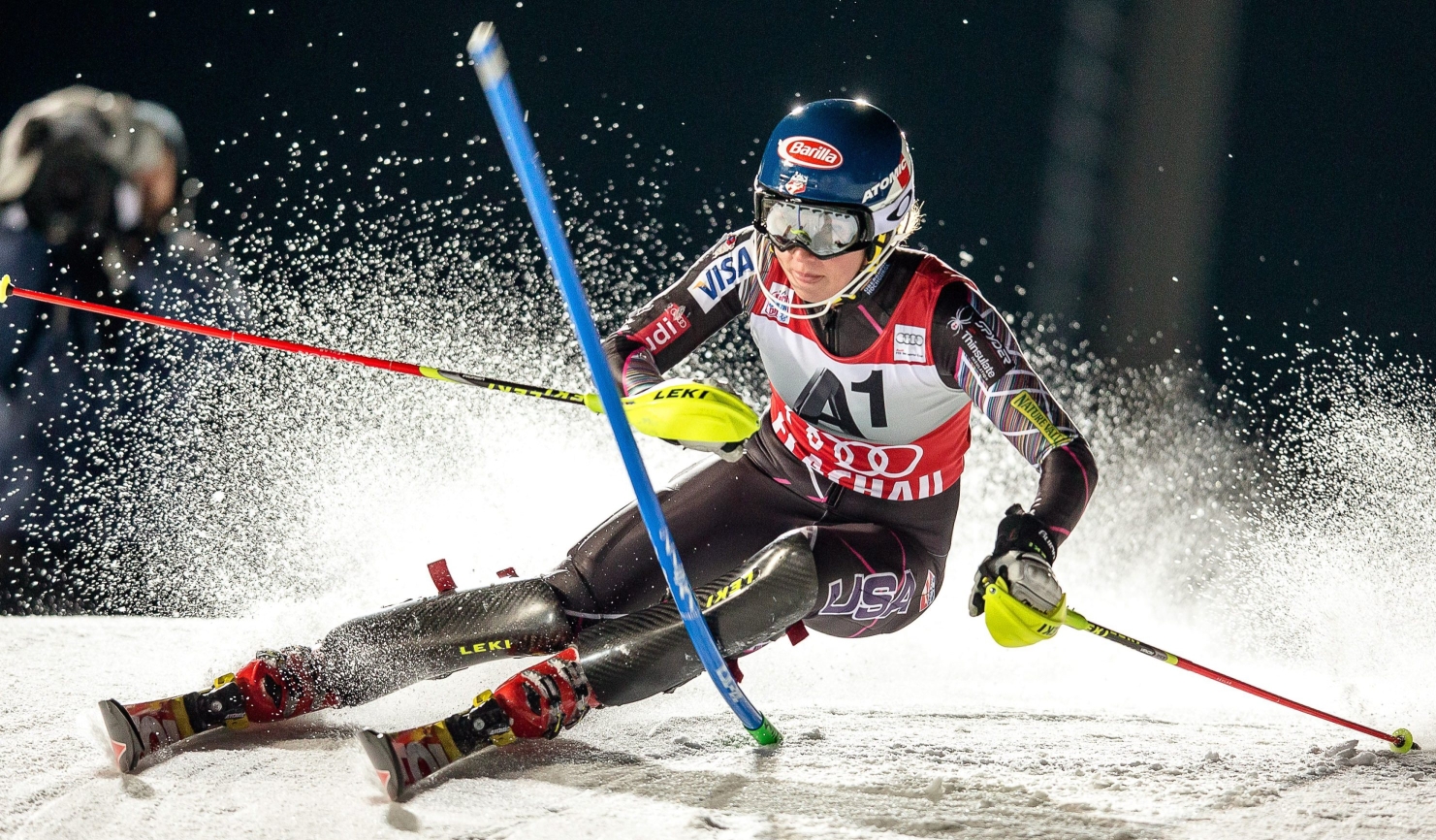 Mikaela Shiffrin drugi raz z rzędu wygrała slalom na MŚ w narciarstwie ...