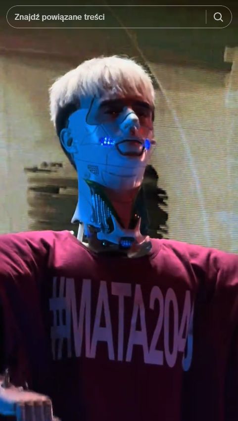 Mata wysłał na Fryderyki robota! Rewolucyjny występ - Pudelek