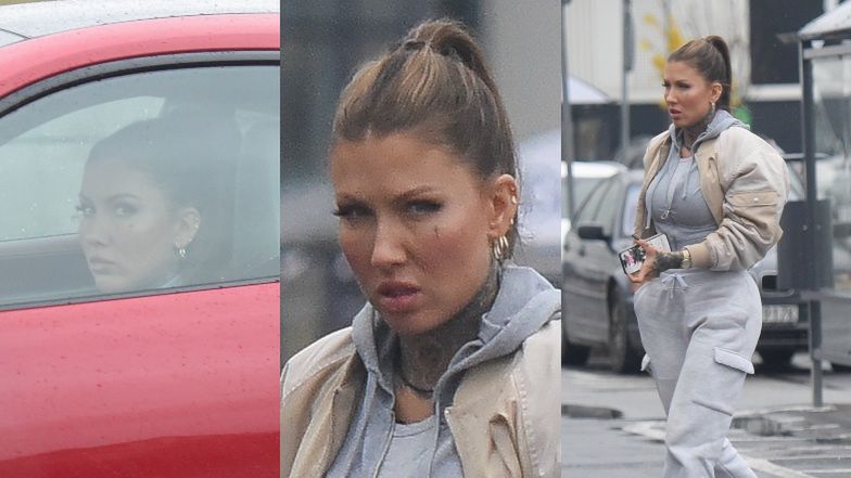 Kryzys u Deynn i Majewskiego? Celebrytka sama na ulicach Warszawy - Pudelek