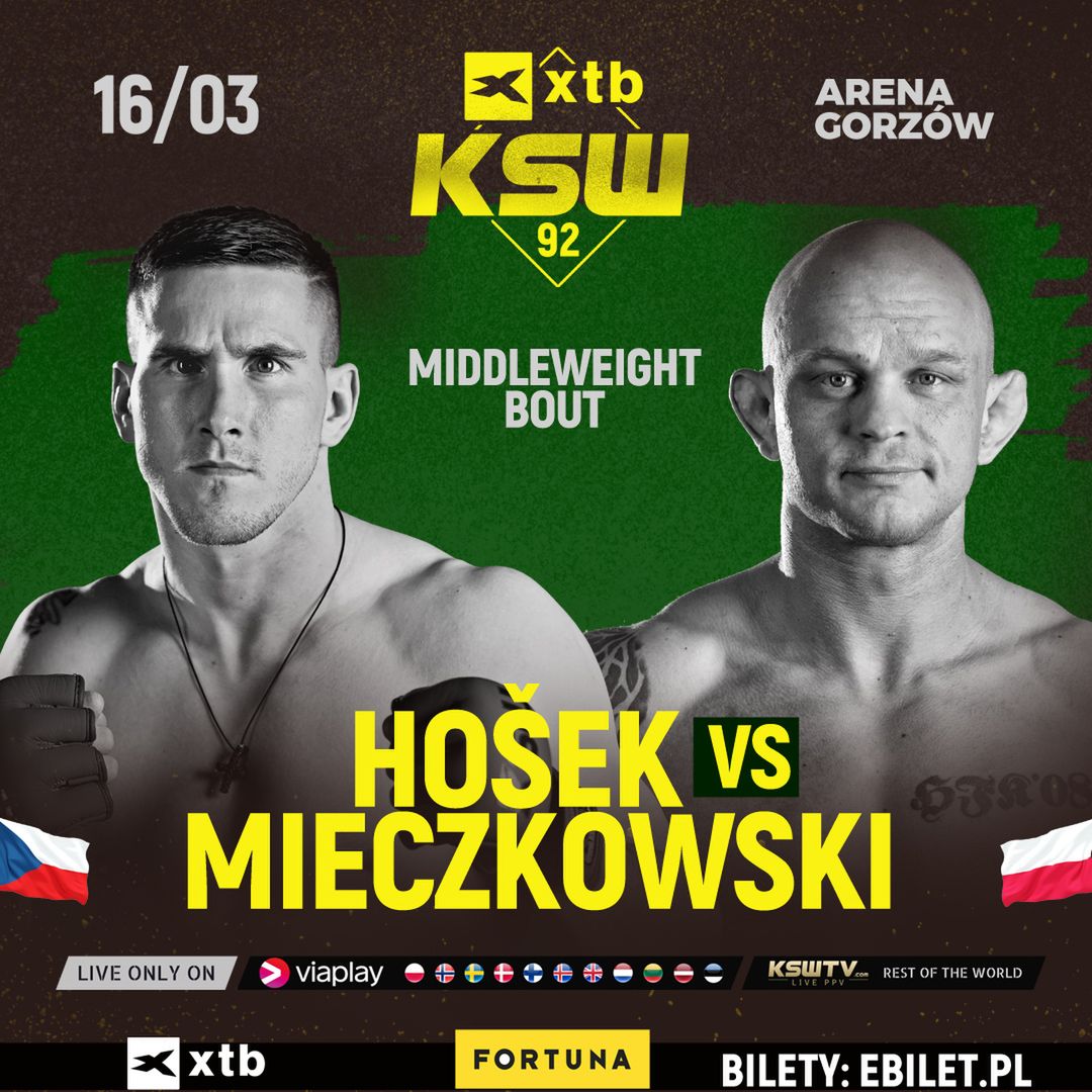 Polsko-czeskie starcie na XTB KSW 92