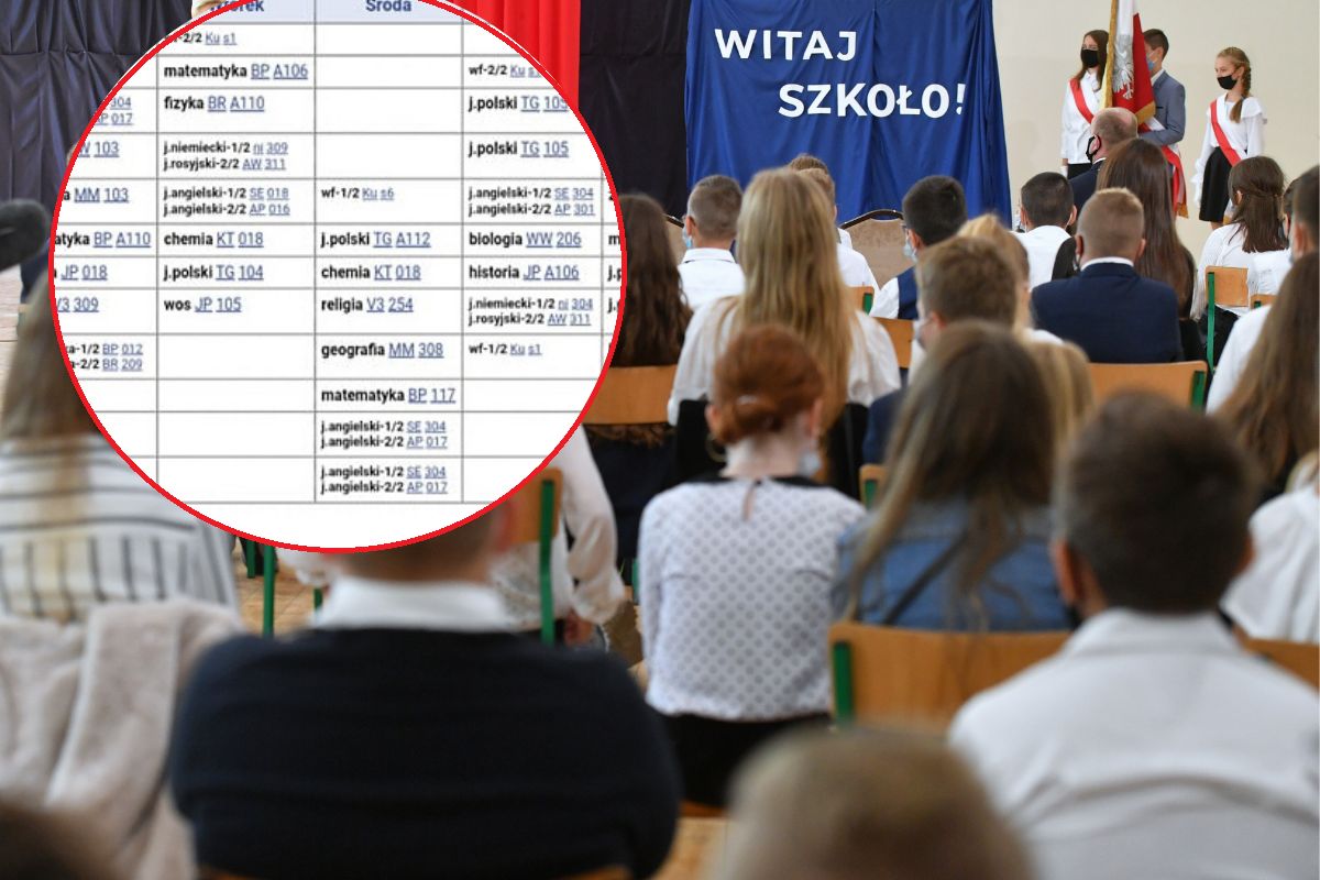 Dziewięć godzin zajęć i lekcje do wieczora. Tak wyglądają w tym roku plany lekcyjne - WP Kobieta