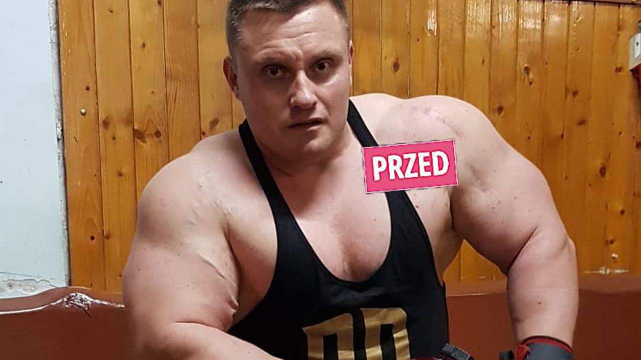 Krzysztof Radzikowski dalej chudnie. Kiedyś ważył 150 kg, a teraz ... Krzysztof Radzikowski dalej chudnie. Kiedyś ważył 150 kg, a teraz ...
