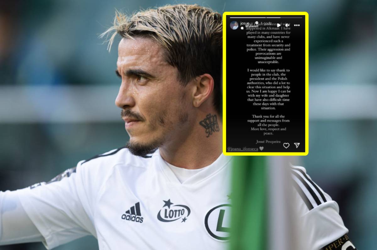 "Niedopuszczalne". Jouse zabrał głos po koszmarze w Alkmaar - WP ...