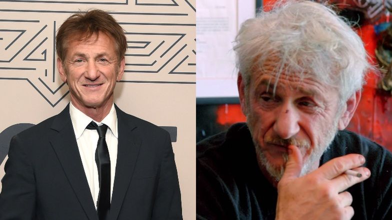Sean Penn udzielił wywiadu. Fani zaniepokojeni jego wyglądem - Pudelek
