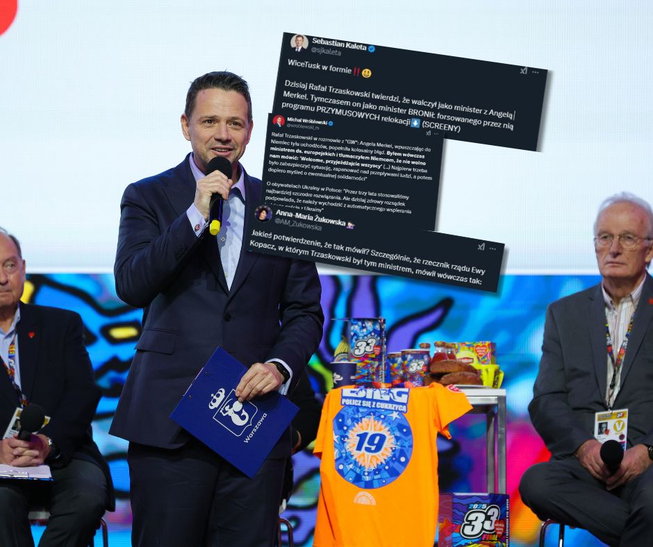 "Tłumaczyłem Niemcom". Lawina komentarzy po wywiadzie Trzaskowskiego