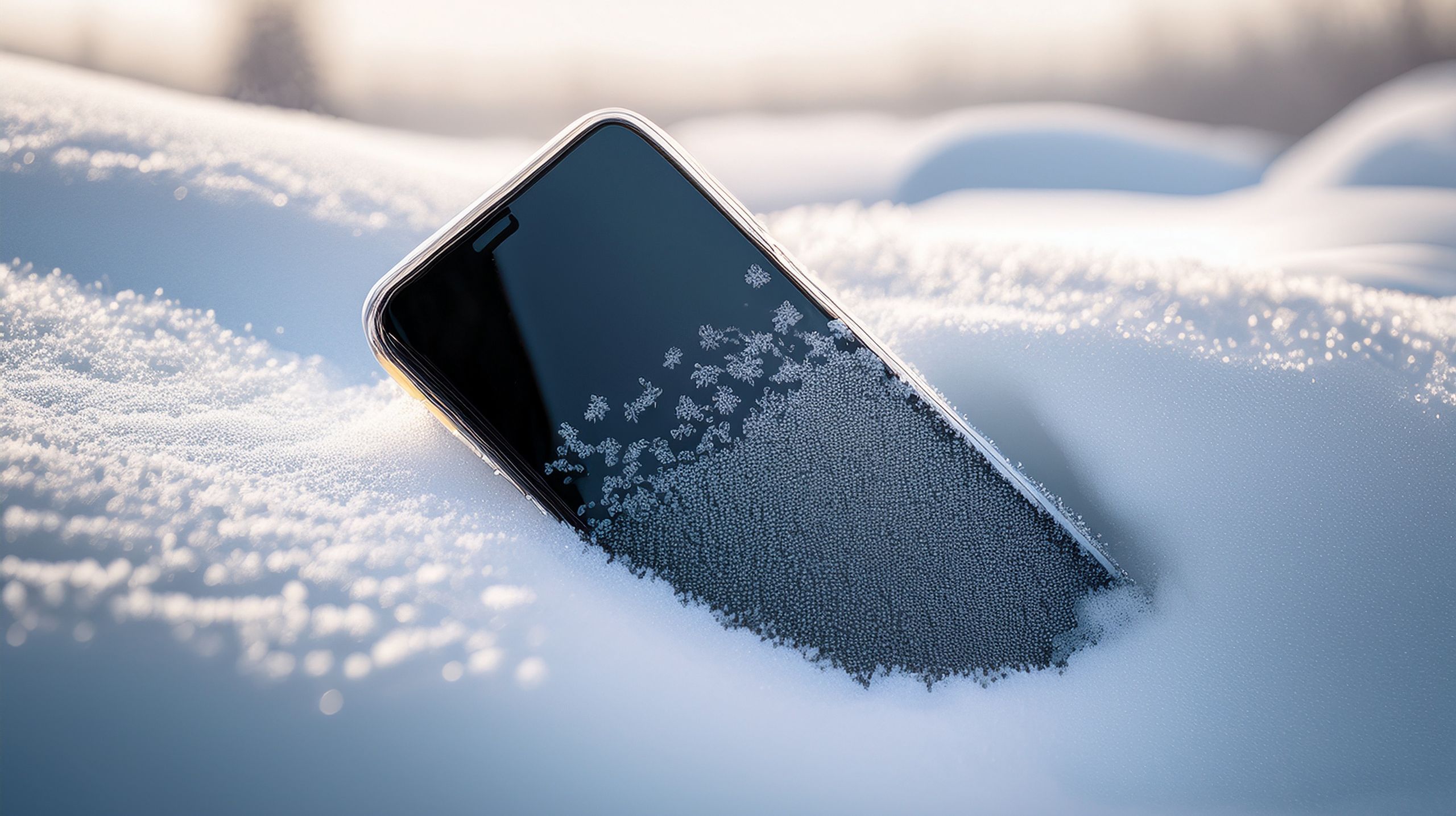 Telefon padł na mrozie? Najgorsze, co możesz zrobić od razu
