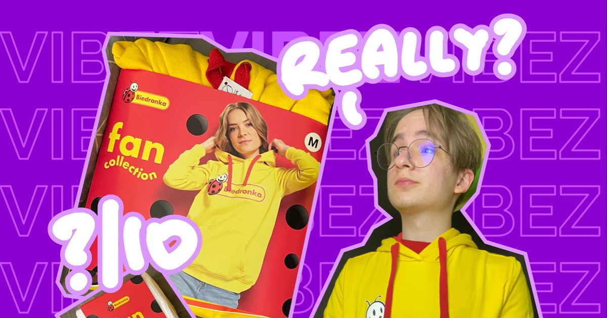 Ubrania Biedronka "fan collection". Kupiłem, sprawdziłem - i żałuje ...