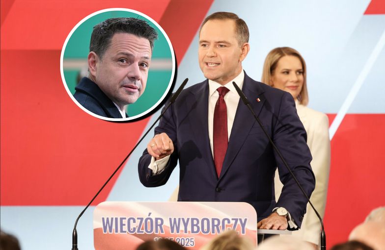 Trzaskowski i Nawrocki na czele. Pierwsze słowa kandydatów po publikacji wyników - Money.pl