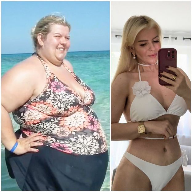 Kasia Guzik schudła 100 kilogramów. Zapozowała w bikini - Pudelek