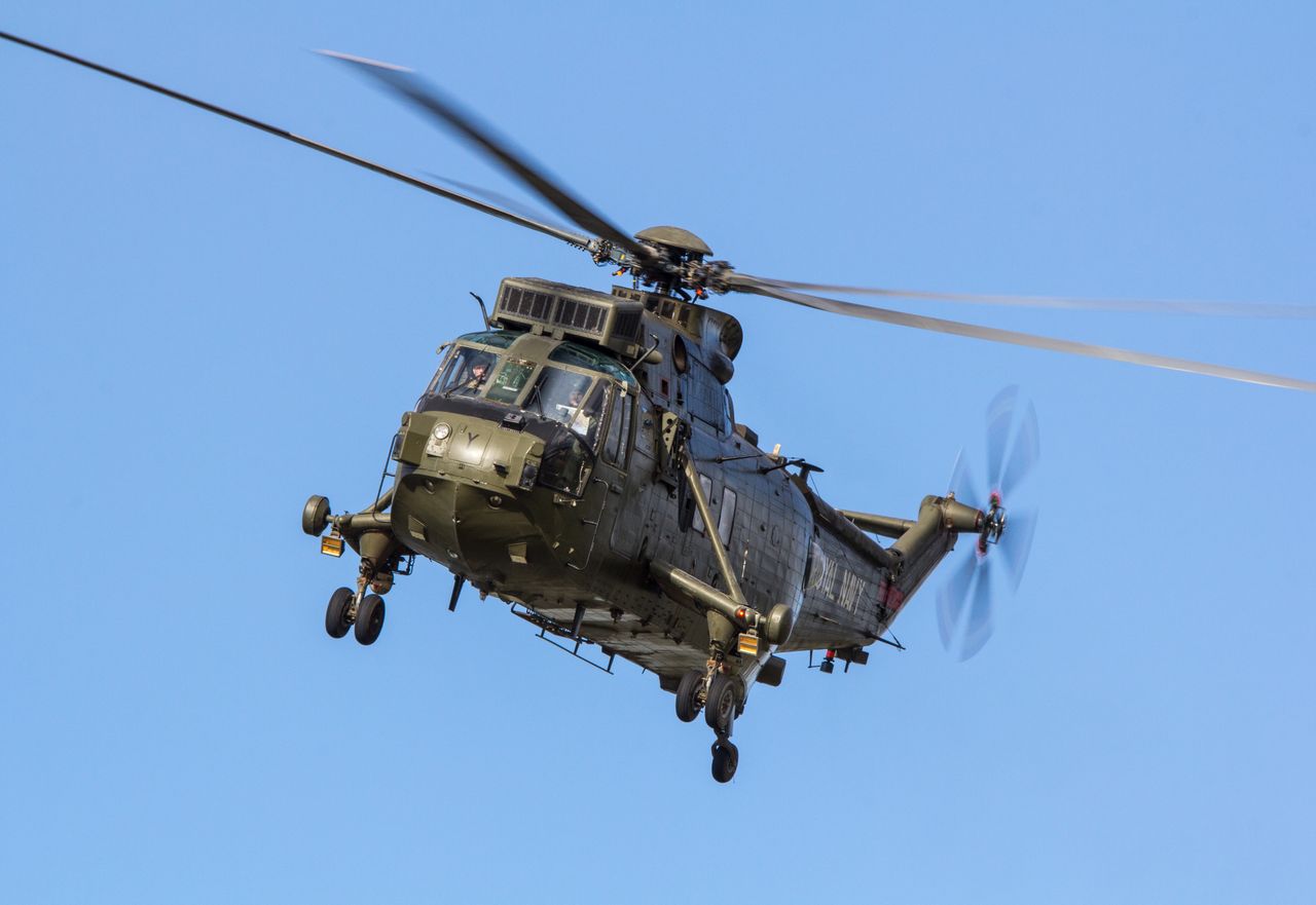 Śmigłowce Westland Sea King dla Ukrainy. Piloci już zostali przeszkoleni
